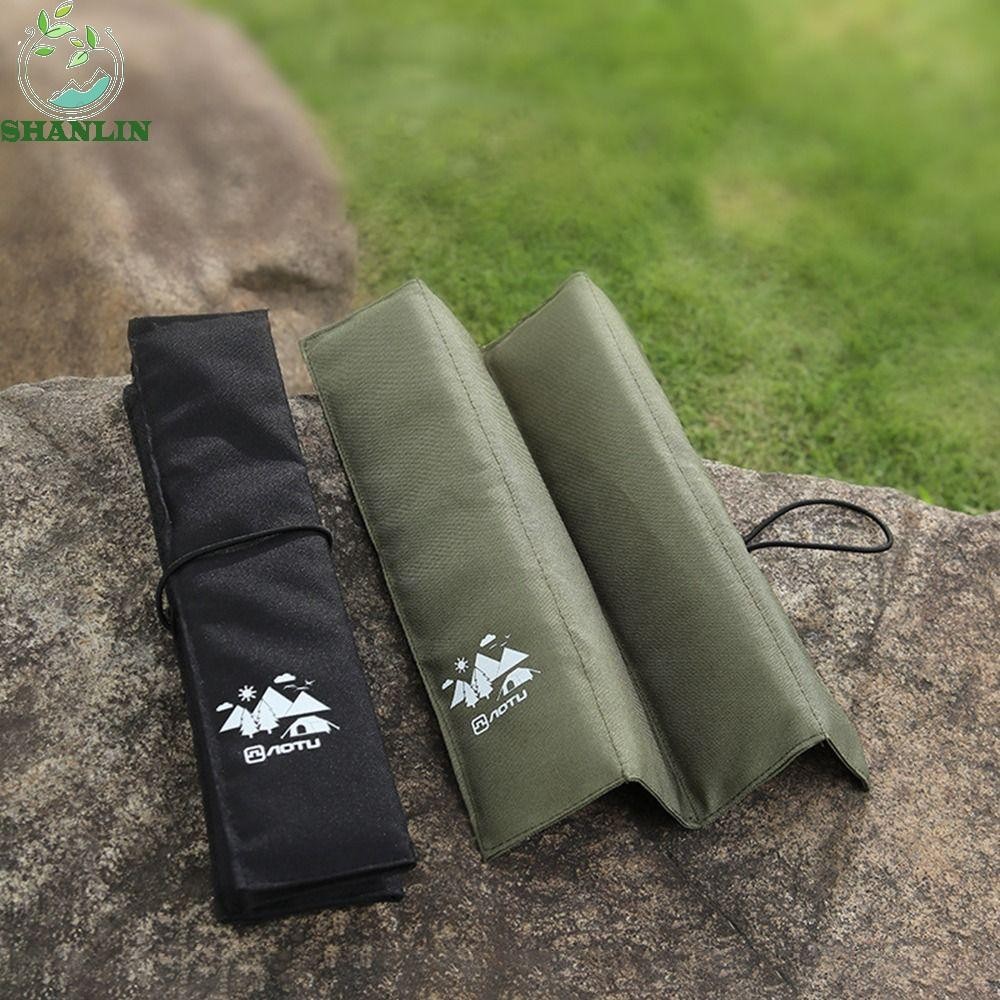 SHANLIN Foldable Mat for Camping, Lightweight Portable Camping Sit Pad ...