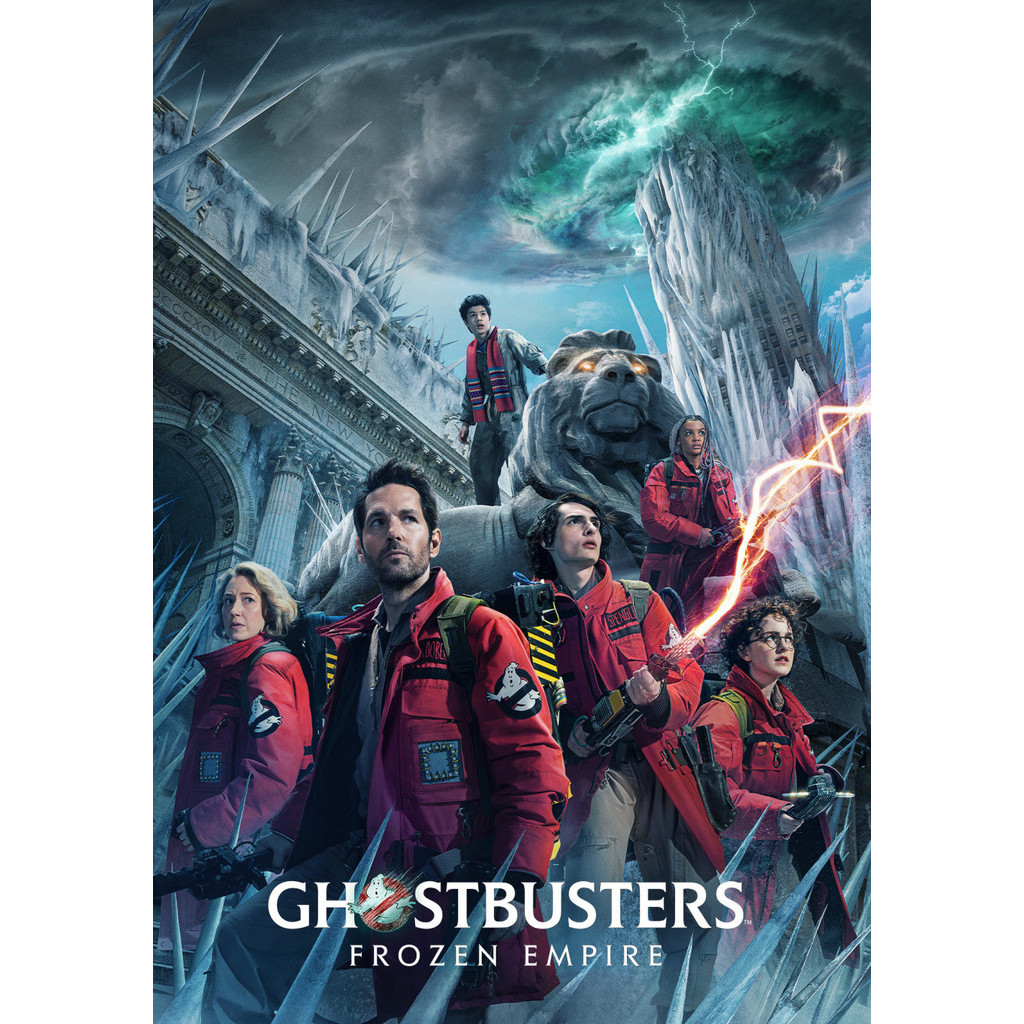 Ghostbusters Frozen Empire Ghost Buster's Freezing City (2024) DVD New ...