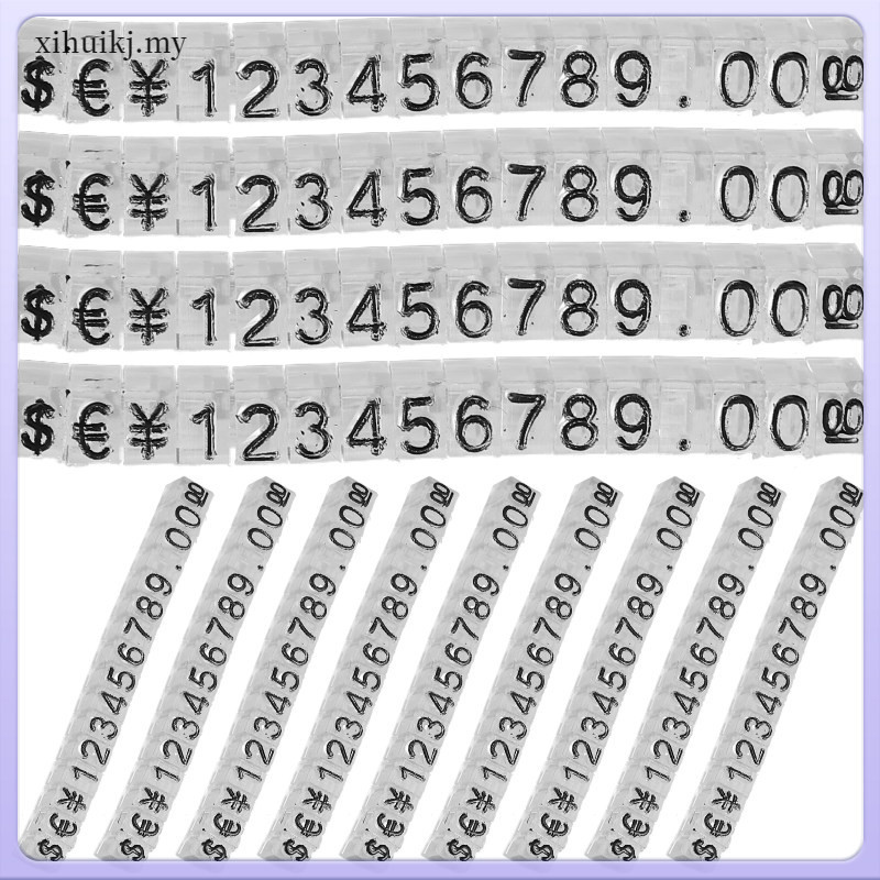 Price Display Stands Jewelry Tags Label Block Prices Retail Mini ...