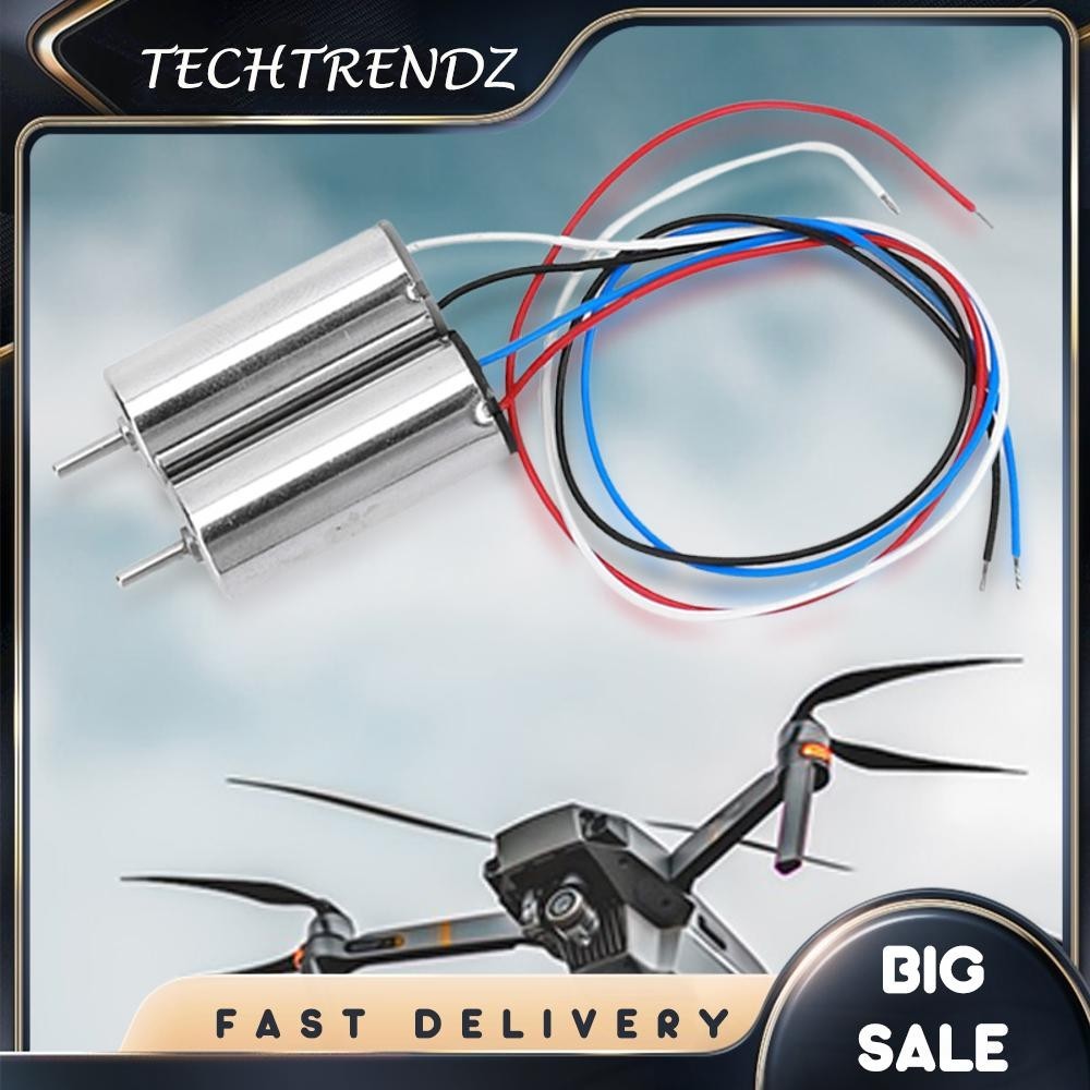 [techtrendz.my] 2PCS 8520 CW+CCW Micro Coreless Motor DC 3-5V High ...