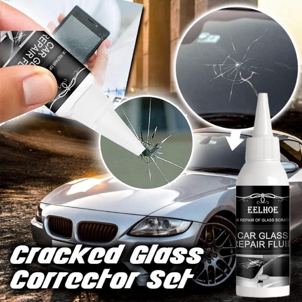 Nano Glass Crack Car Windshield Repair Kit Crack Repair cermin retak ...