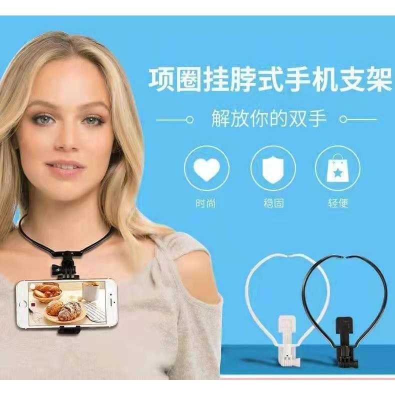 (Ready in melaka) Hanging neck selfie stand 挂脖自拍支架 | Shopee Malaysia