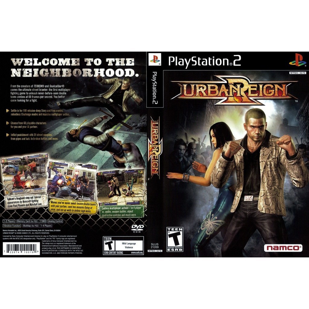（PS2 Games CD DVD）PS2 Urban Reign (DVD Game) | Shopee Malaysia