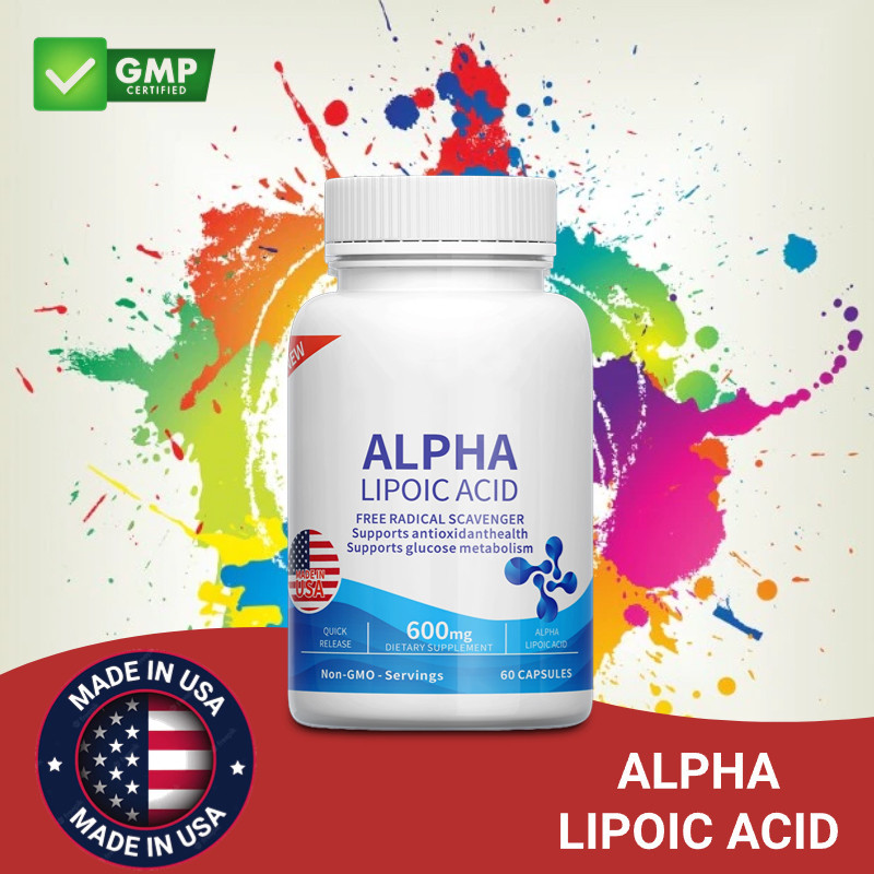 Alpha Lipoic Acid 600 Mg Supports Antioxidant Health and Glucose ...