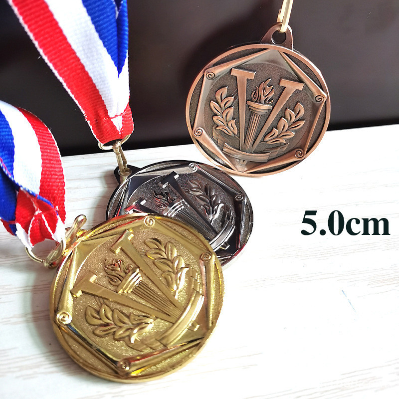 5.0CM Torch Medal School Sports Medals | Shopee Malaysia