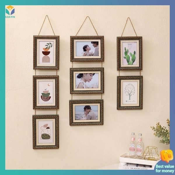 frame gambarm photo frame home decor Bingkai foto kreatif dan sederhana dengan gambar dinding 5 ...
