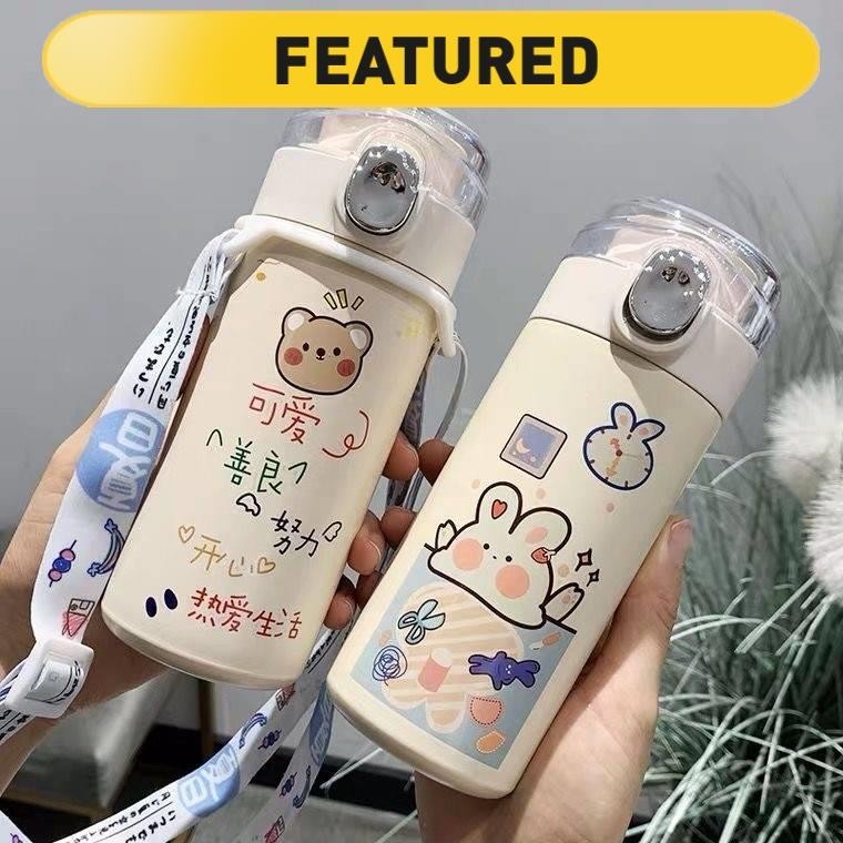 botol susu milk bottle wide neck bottle Pelajar Perempuan Cawan Termos ...