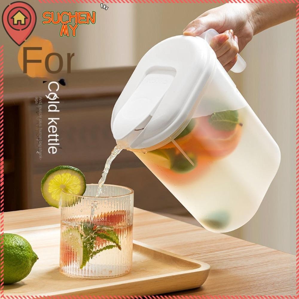 SUCHENMY Transparent Sealing Kettle, Transparent with Filter Lid Fridge ...