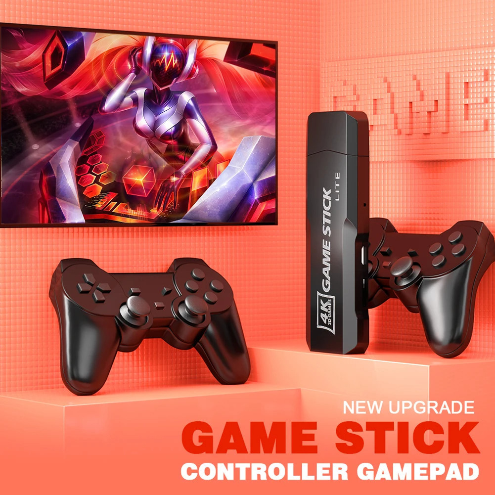 M8 4K Video Game Console | 20000 HD Games | Dual Gamepad | Multi-System ...