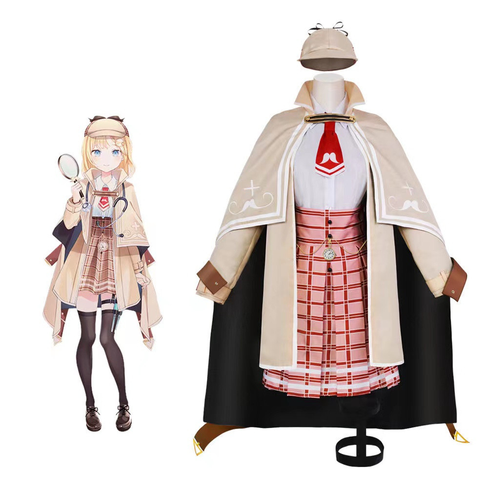 VTuber hololive English cosplay costume Watson Amelia cosplay Set and ...