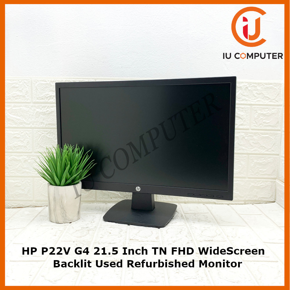 HP P22V G4 21.5 INCH TN FHD LED BACKLIT WIDESCREEN USED REFURBISHED ...