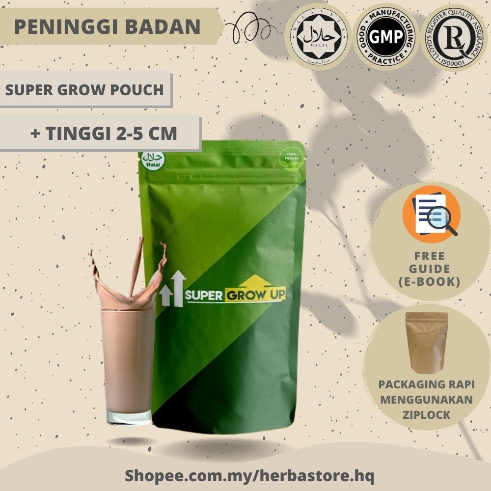Susu Peninggi Badan Super Grow Up Height Up Increase Ubat Tinggi Badan ...