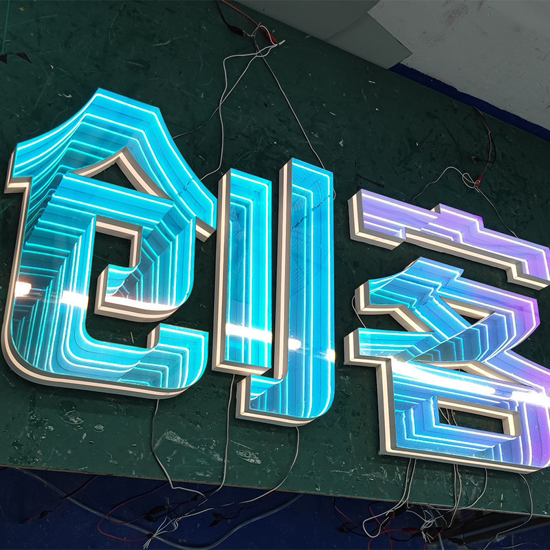 Customized Signboard Luminous Character Advertising Signboard LED ...