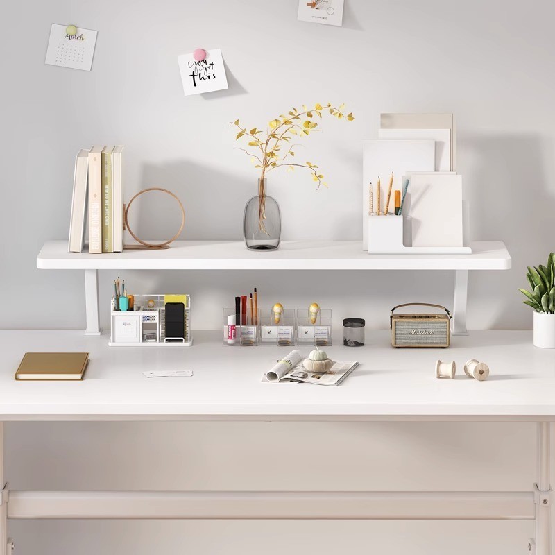 【High Quality】Elevated Storage Rack Clamp-On Monitor Riser Desktop ...