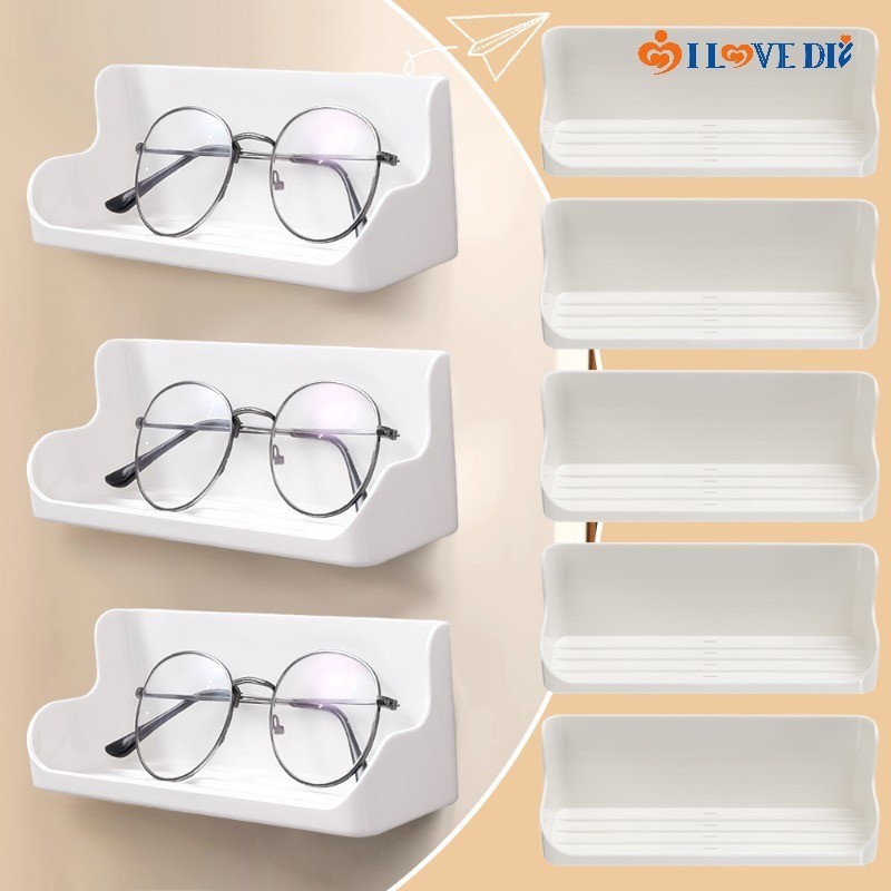 Wall Mounted Sunglass Display Holder - ABS Plastic Glasses Storage Box ...