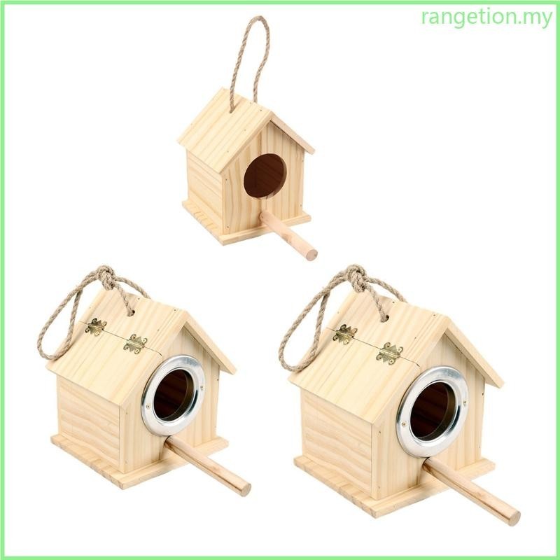 RAN Birds House Pet Parakeet Cockatiel Breeding Nesting Cage Box Home ...