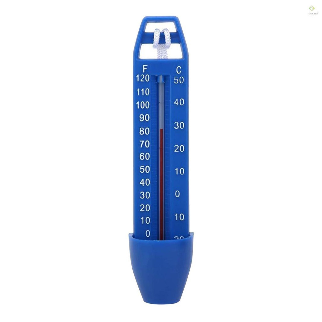 Floating Pool Thermometer Water Temperature Thermometers with String ...