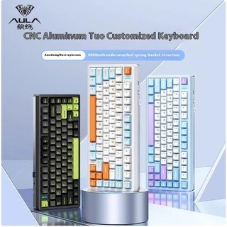 AULA M75 Wireless Aluminum Mechanical Keyboard 75% GASKETRGB Hot ...