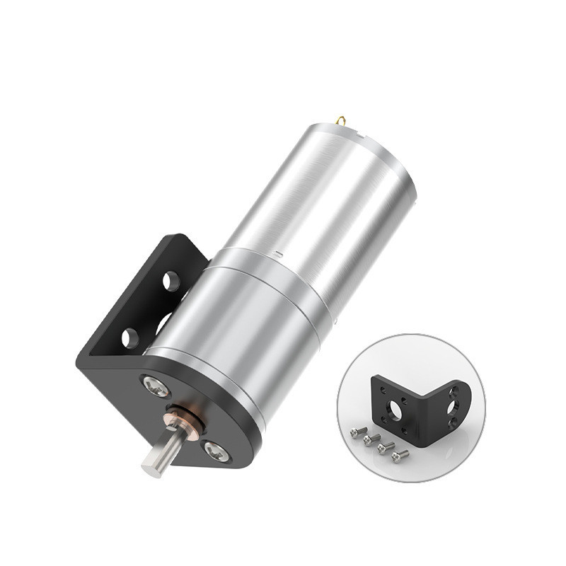 JGA25-370 Bracket type Micro DC Gear Motor 6V~12V Low speed Small Motor ...