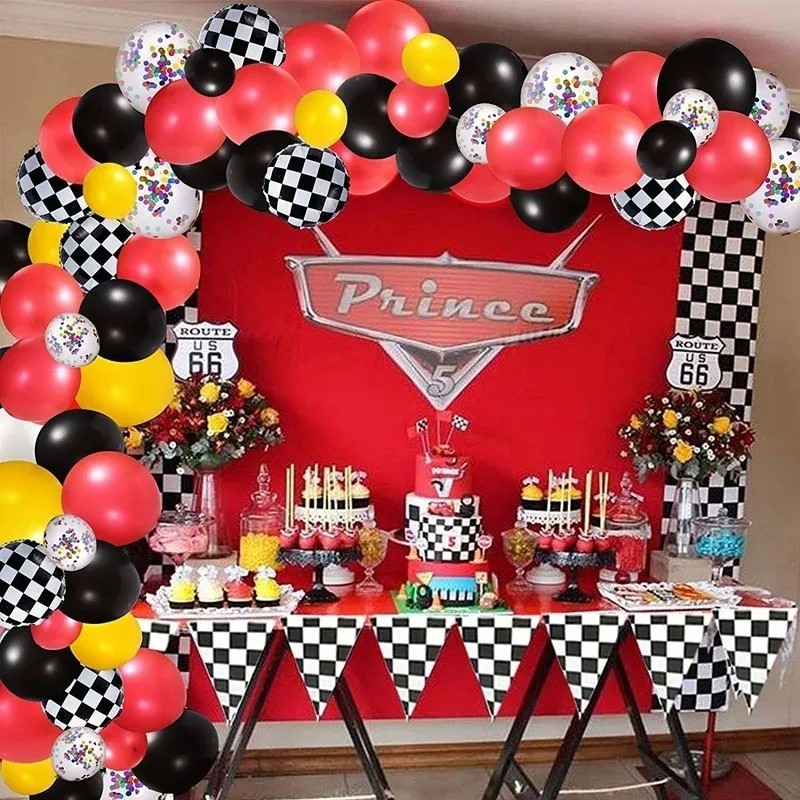 Racing Car Party Balloon Set Kids Gift Birthday Party Decoration Boys ...