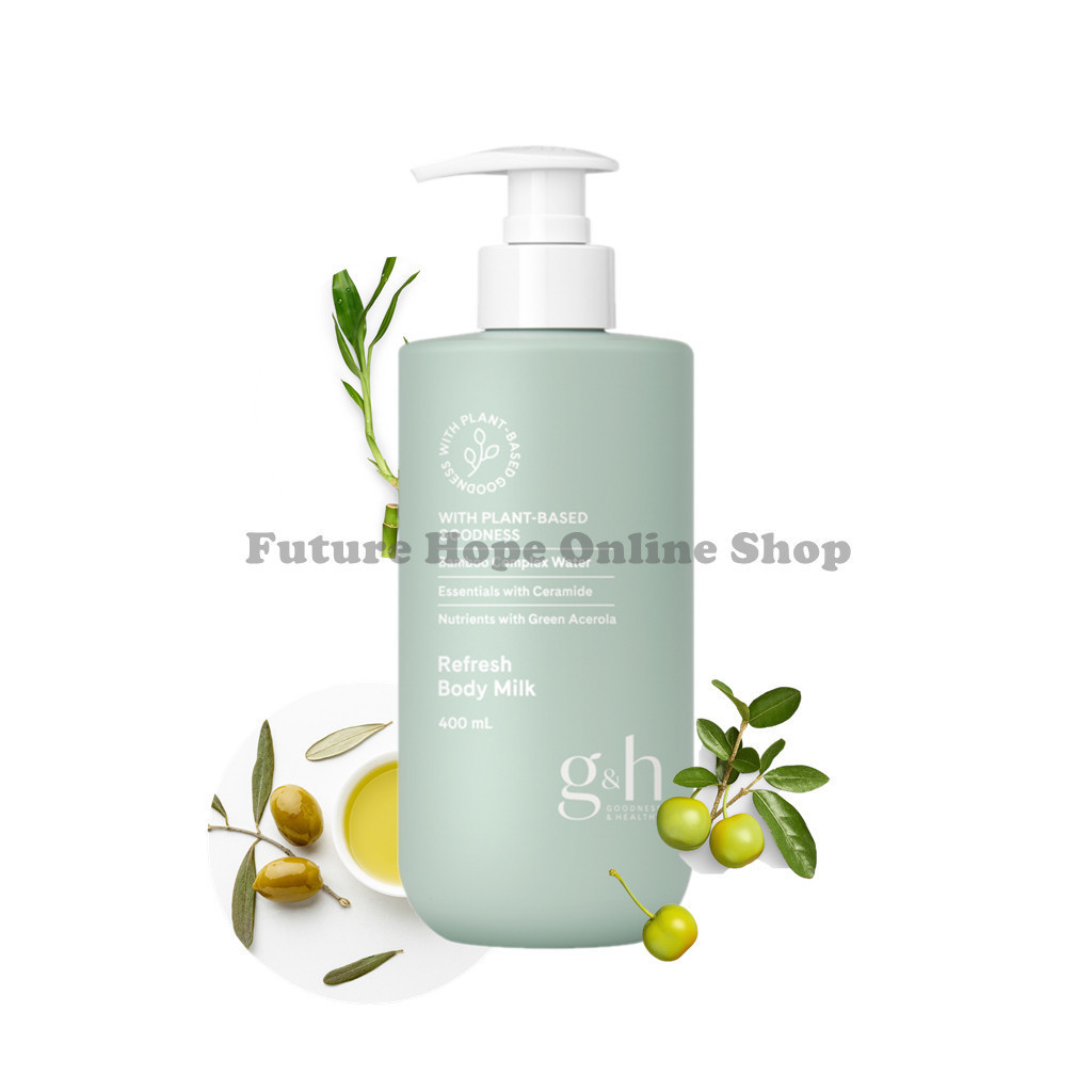 G&H Refresh Body Milk - 400ml | Shopee Malaysia