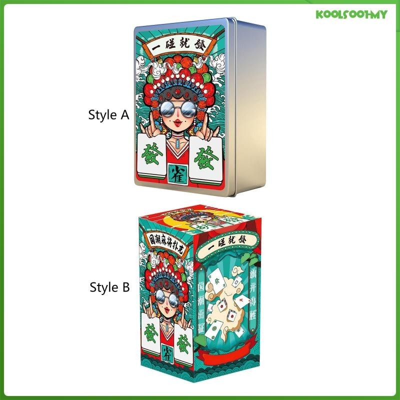 [KoolsoobdMY] Mahjong Playing Cards 144 Cards/Set Waterproof Games ...