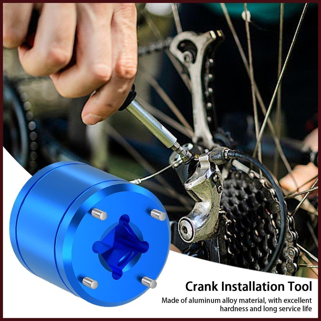 Crank Puller Cycling Power Crank Remover Crankset Puller & Pulley Tool ...