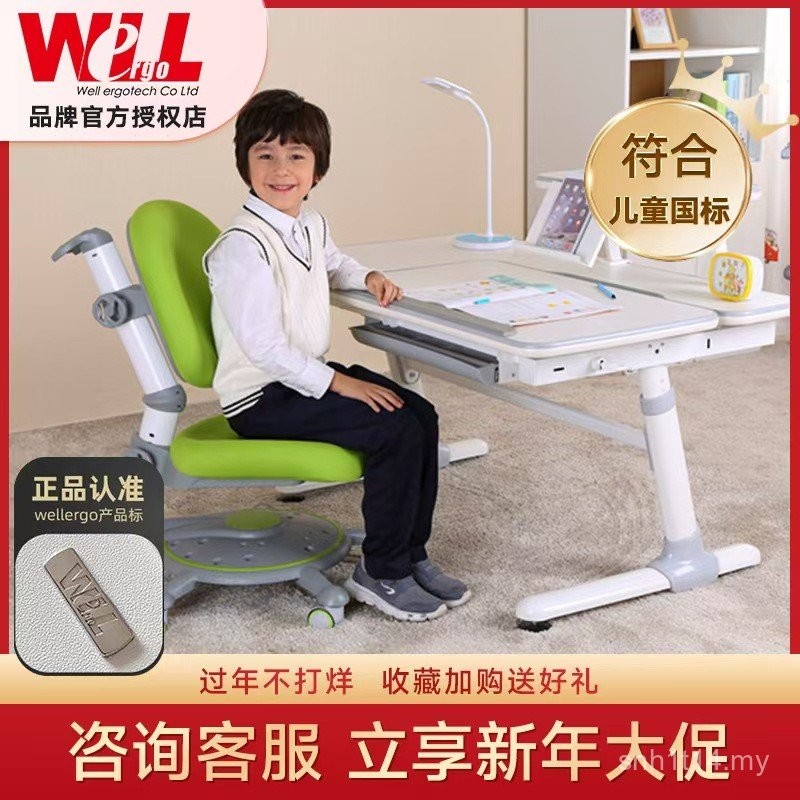 Well ergo well ergo Children well Study Desk Student Home Desk Writing ...