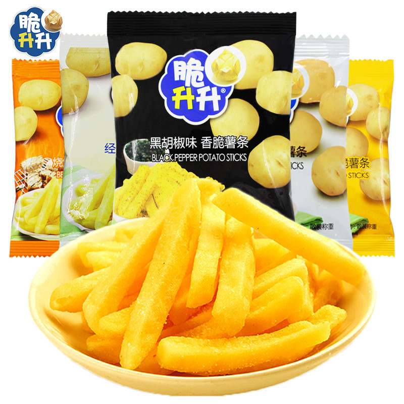 Crispy Sheng Crispy French Fries 20g Crispy Raw Honey Butter Flavor ...