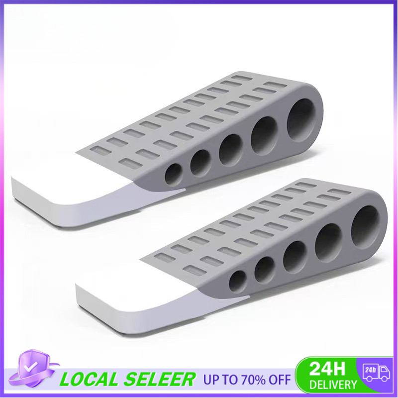 Door stopper rubber Anti-pinch movable For kids Safe Door Wedge Stopper ...