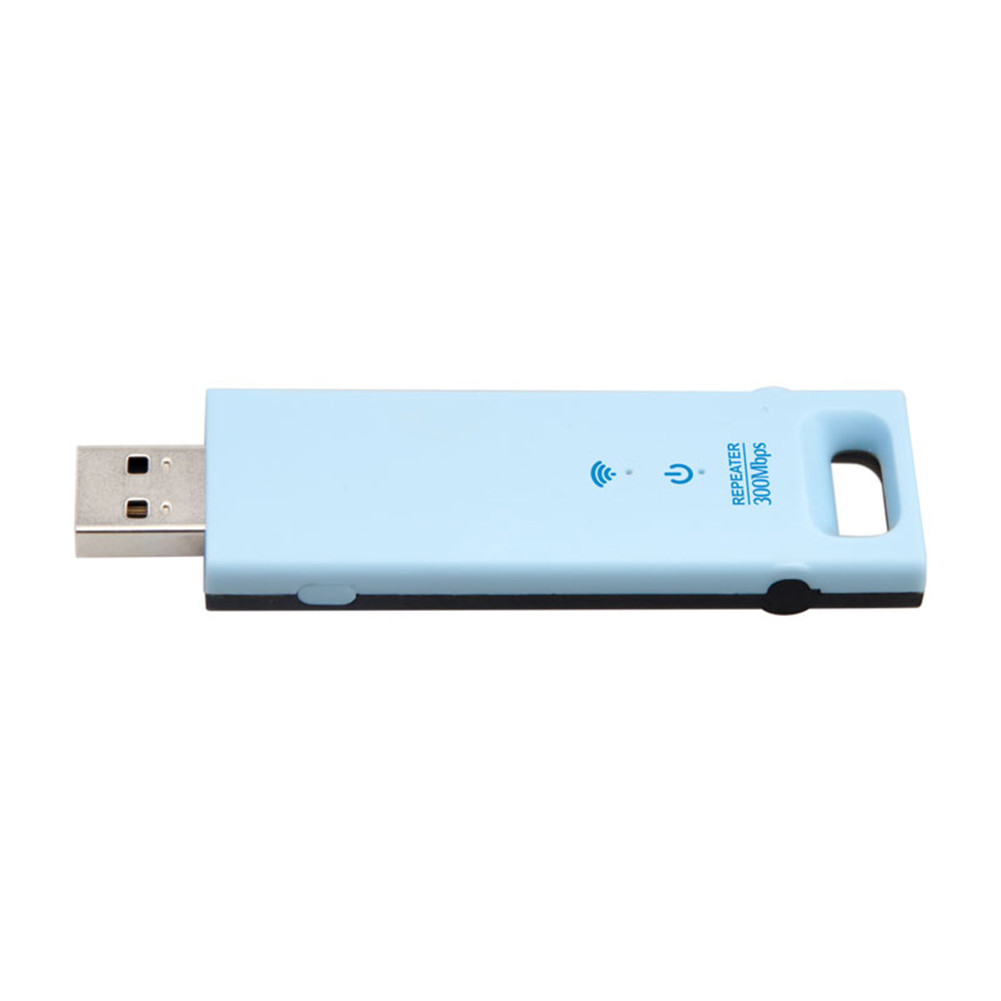 USB 2.0 WiFi Repeater Portable Wireless Repeater 2.4G 300Mbps for ...