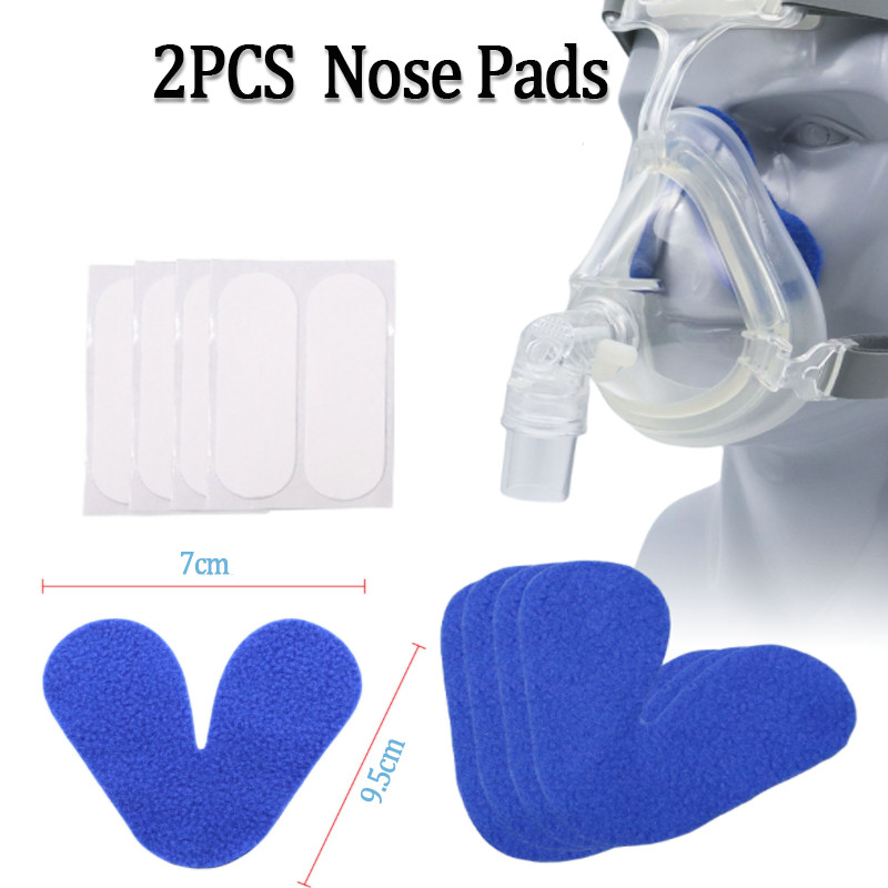 Nasal Pads for CPAP Mask Blue Universal Nose Pad Sleep Apnea Comfort ...