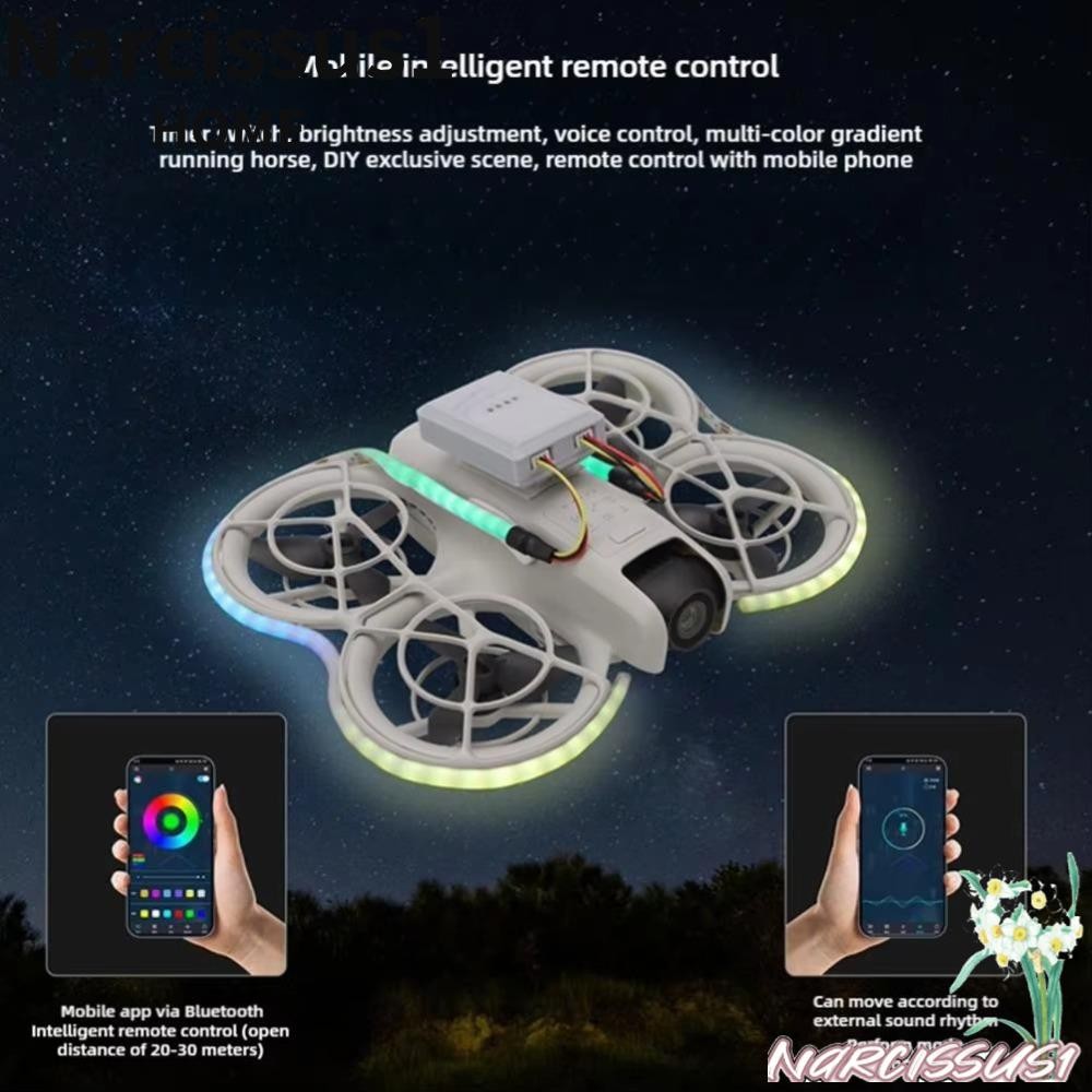 NARCISSUS UAV Magic Light Strip, Drone Accessories Waterproof Night ...