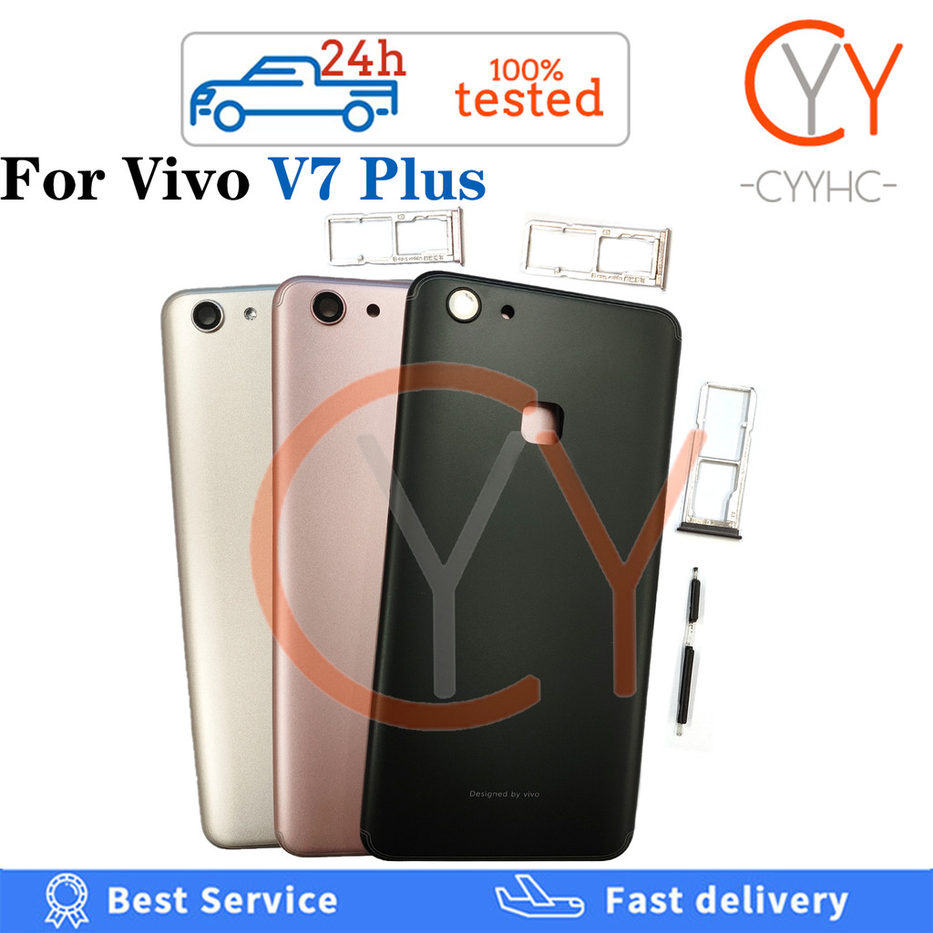 For Vivo V7 Plus v7+ Y79 1716 1850 back cover Battery Housingr Volume ...