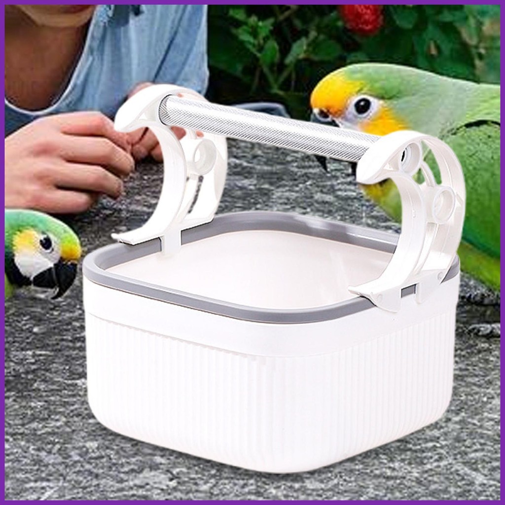 Bird Perch Stand Cockatiel Playground Rest Shelf Portable Bird Perch ...
