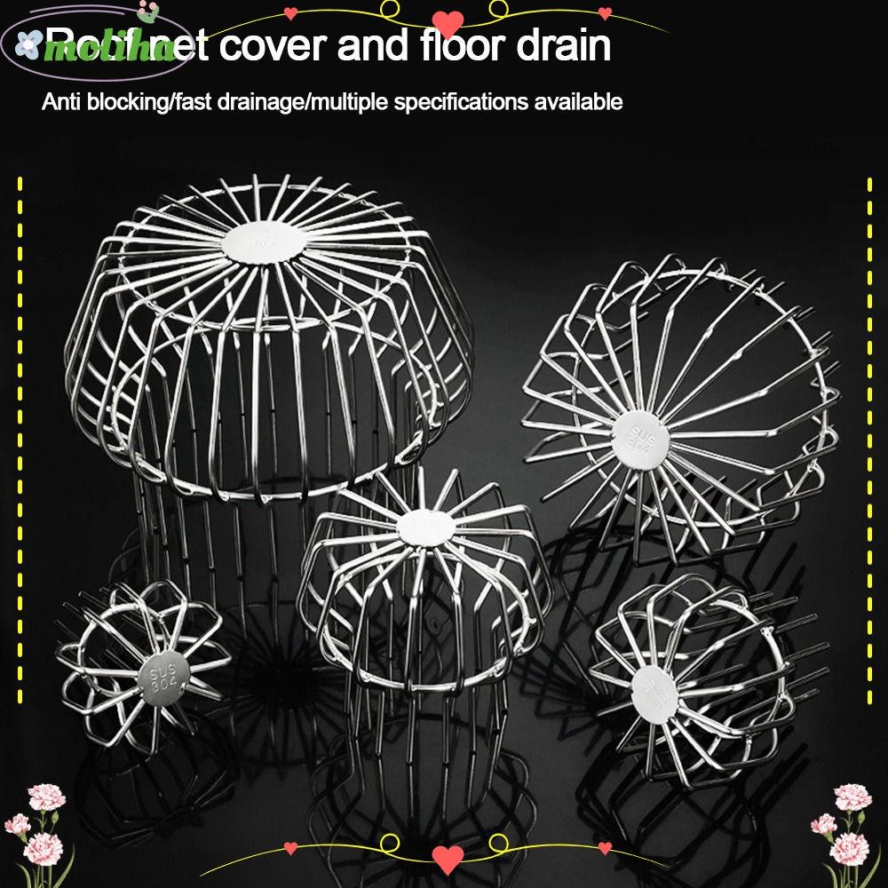 MOLIHA Gutter Guard, Anti-blocking Leaf Debris Trap Roof Floor Drain ...