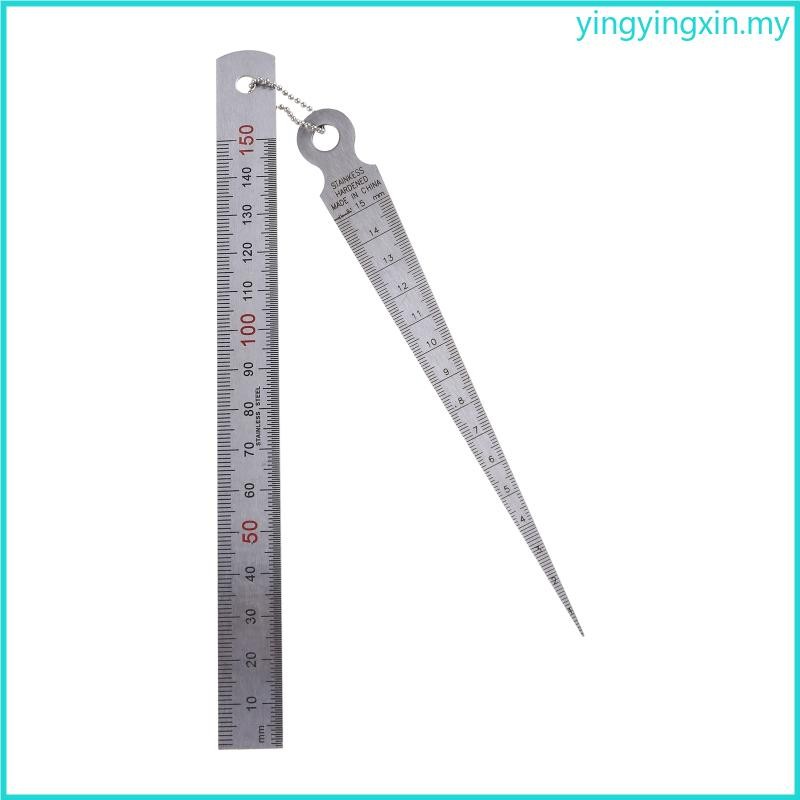 YIN Stainless Steel Welding Taper Metal Welding Taper Feeler Gauge ...