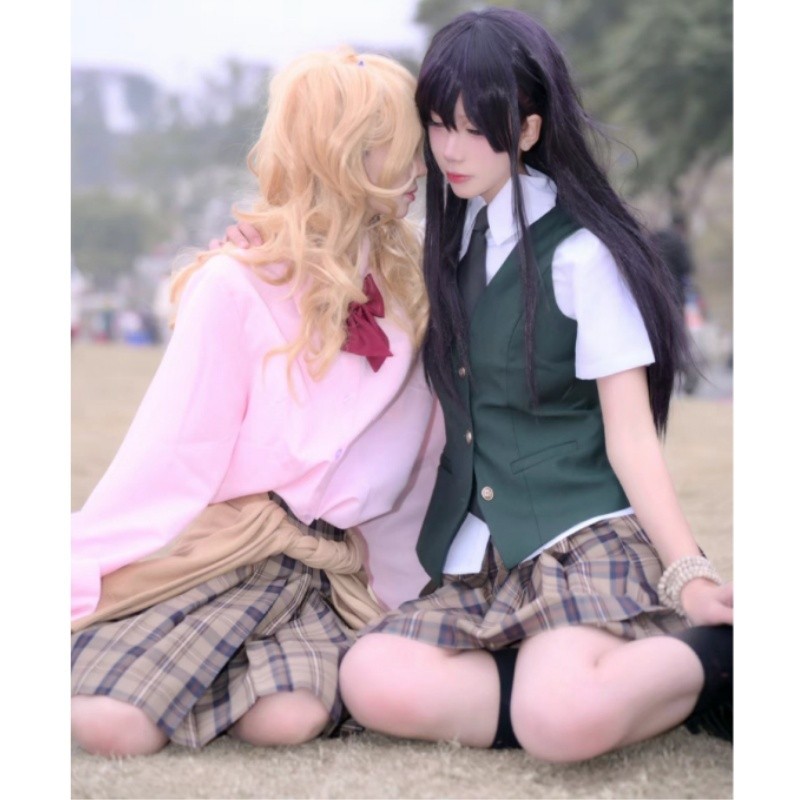 Japanese jk Uniform Top Suit Long-Sleeved Blue Original Grapefruit Mei Same Style Ping ...