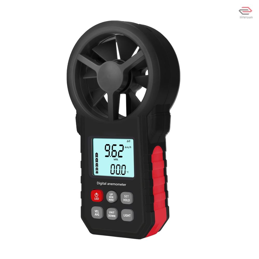 KKmoon Meter Wind With Portable Wind Speed Cfm Meter Wind With Lcd ...
