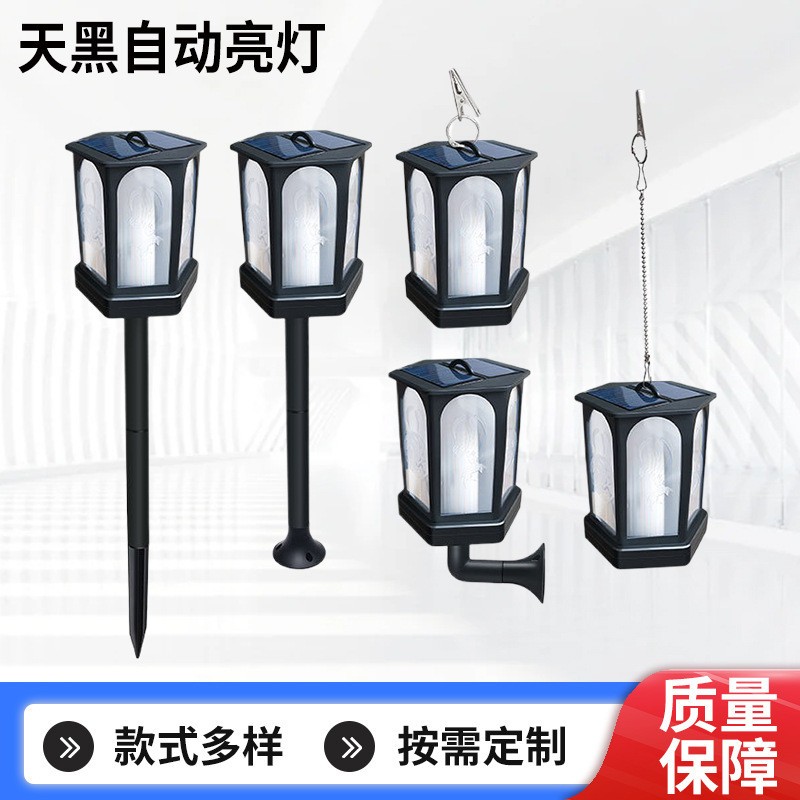 Lampu Api Solar Terlaris Luar Taman Lampu Dinding Api Lampu Taman Lampu ...