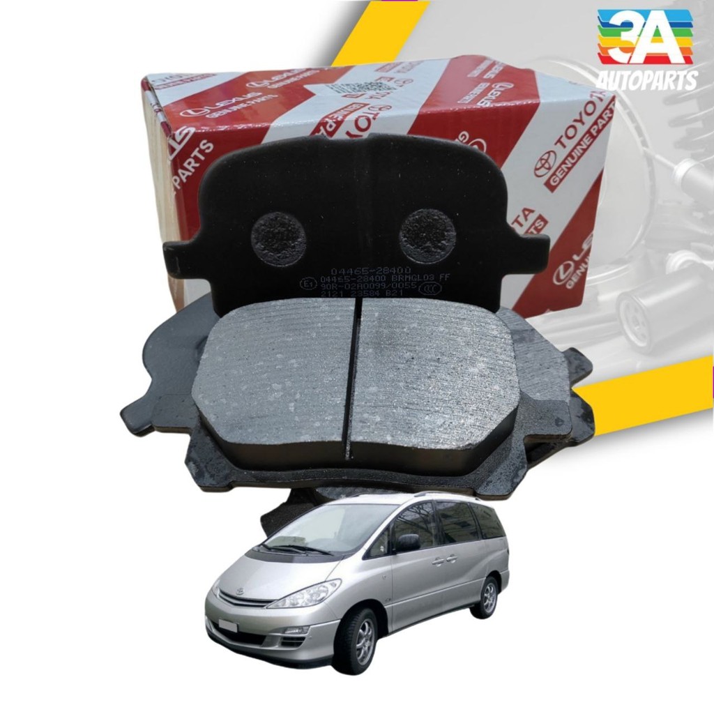 🚨 TOYOTA 🚨 BRAKE PAD FRONT & REAR FOR TOYOTA ESTIMA ACR30(OLD) | Shopee ...