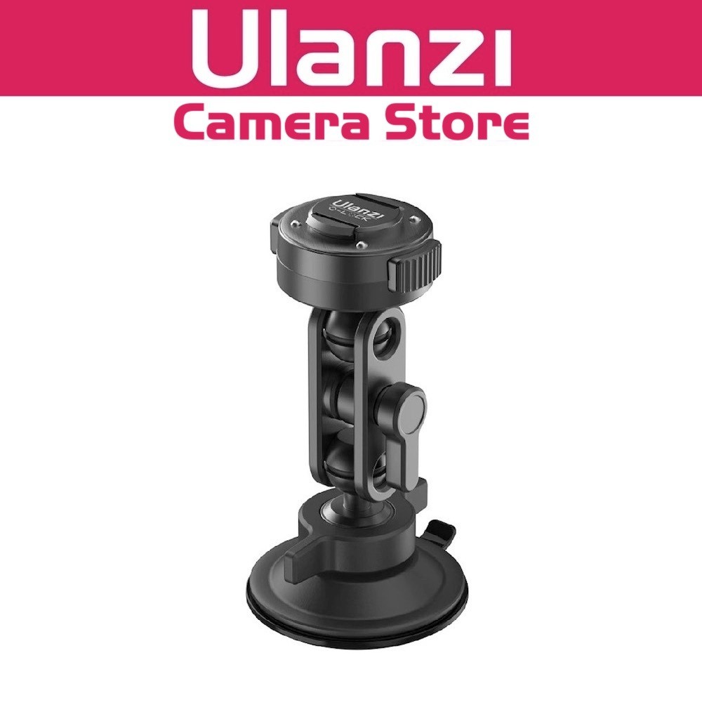 Ulanzi O-LOCK Suction Cup Magic Arm Quick Release Mount for Smartphone ...