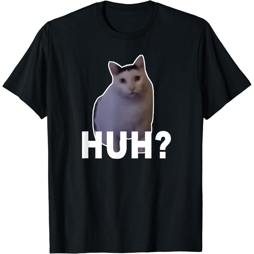 New Limited Huh Cat Meme Design Idea Tshirt S3Xl | Shopee Malaysia
