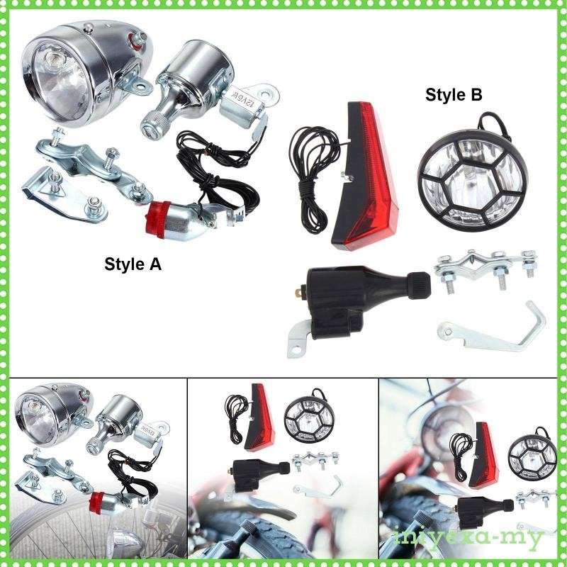 [IniyexaMY] Dynamo Light Set Friction Generator Safe with Included ...