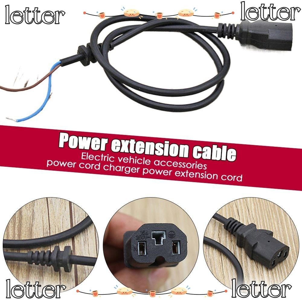 LETTER E-Bike Motor Cable Outdoor Motor Cables Power Cord Charger ...