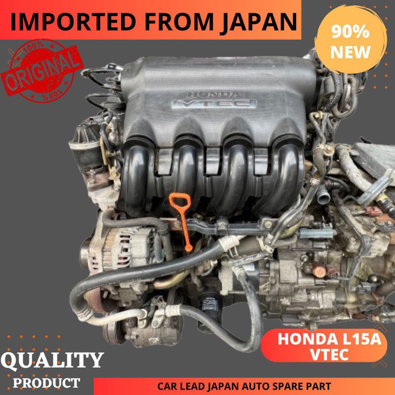 ORIGINAL HONDA JAZZ/CITY ENGINE KOSONG L15A VTEC/IDSI （GD6/GD8/GD3/GD1）FROM USED JAPAN | Shopee ...