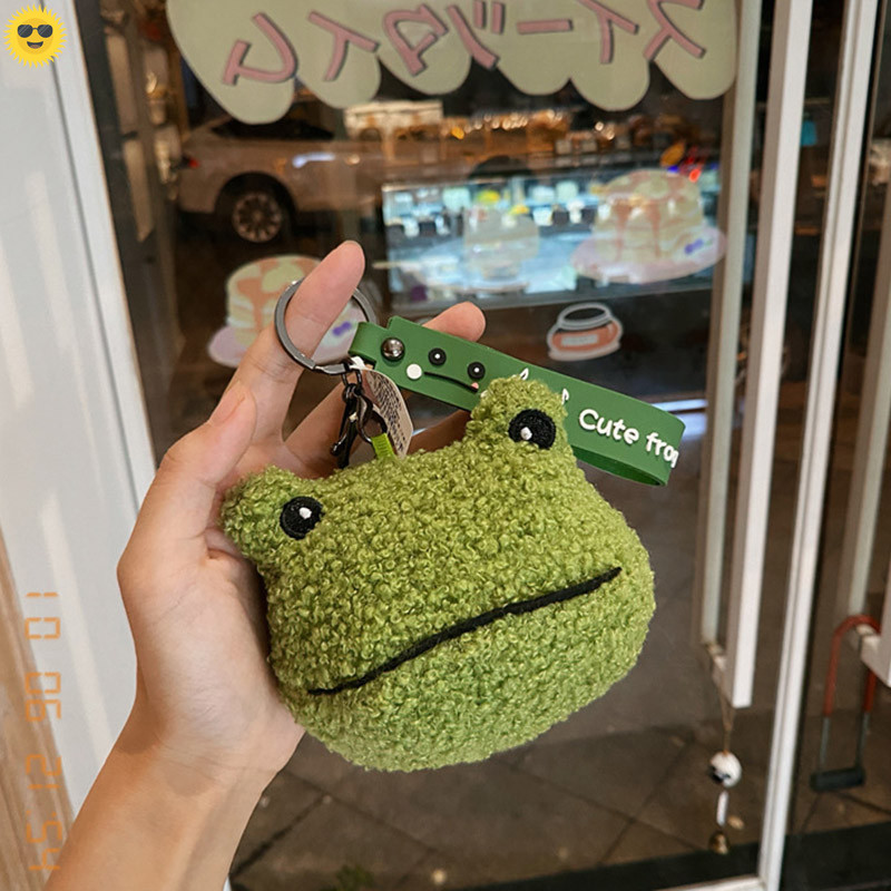 Cartoon Frog Animals Coin Purse Animals Girls Plush Mini Wallet Change ...