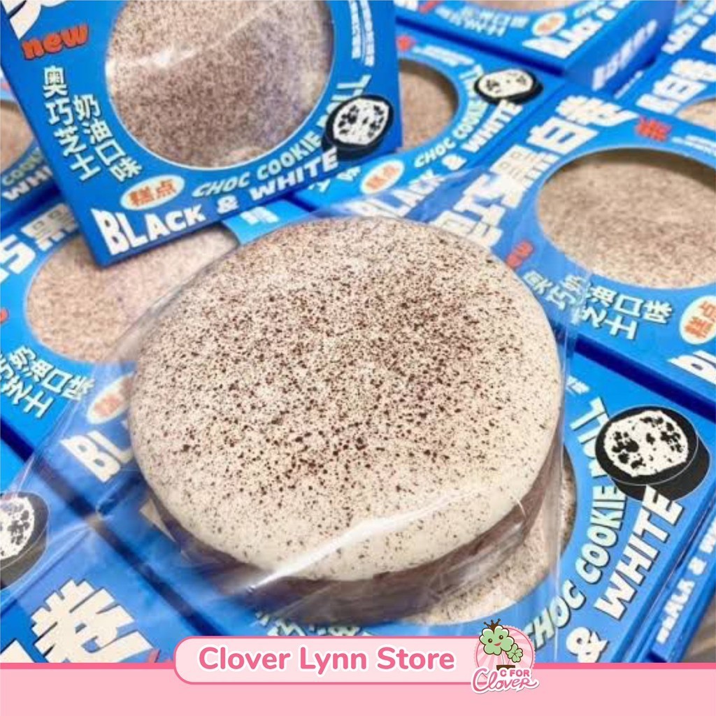 Hachimi STICKY SQUISHY COOKIE ROLL BLACK AND WHITE slow soft STICKY ...