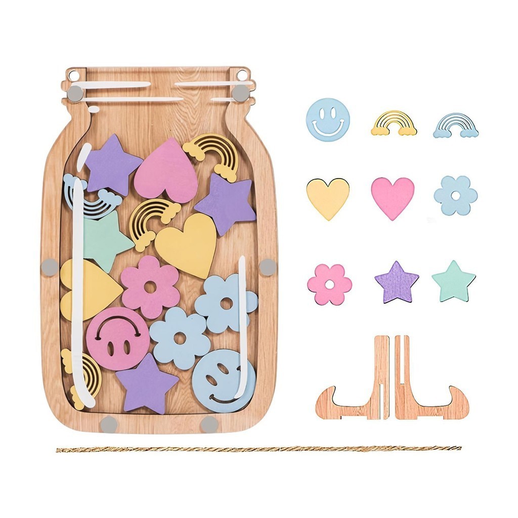 Behavior Reward Jar Star Potty Training Behavior Reward Jar for Kids ...