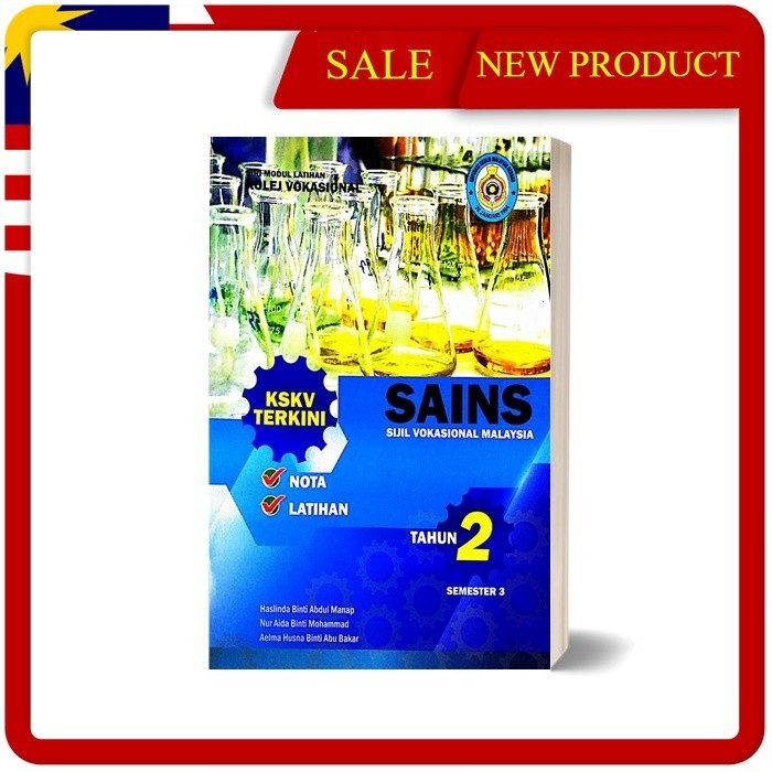 Siri Modul Latihan Kolej Vokasional: Sains Tahun 2 Semester 3 | Shopee Malaysia